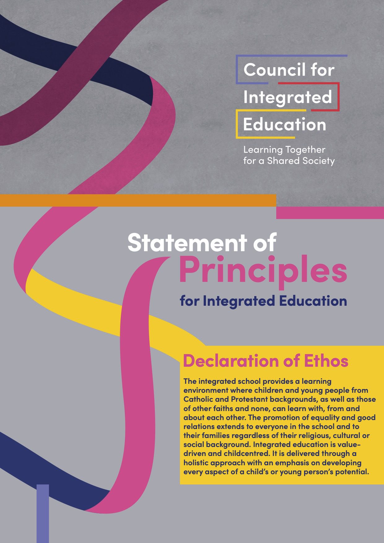 The NICIE Statement of Principles – NI Council for Integrated Education